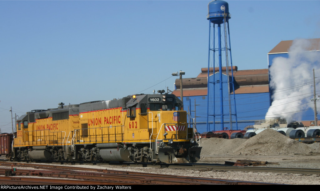 UPY 602 UP 532 Work the Steel Mill